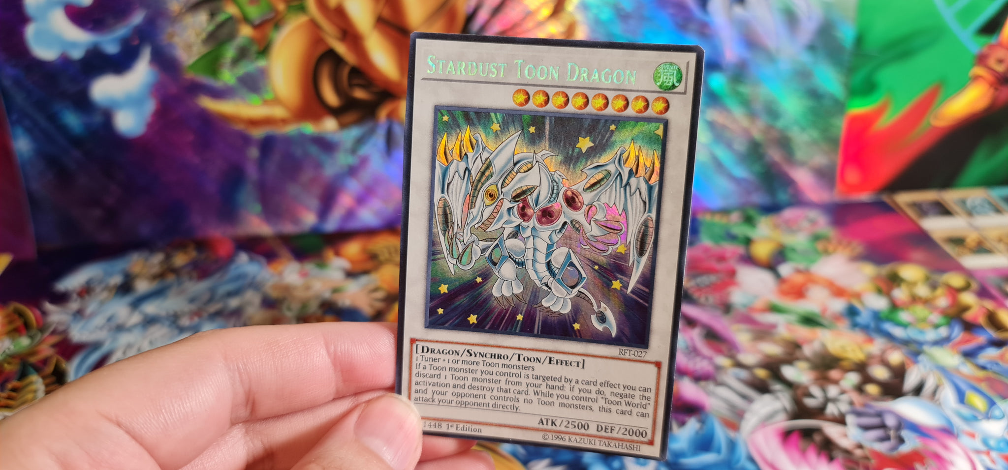 Stardust Toon Dragon Custom Orica card – RushforTacos Custom Cards